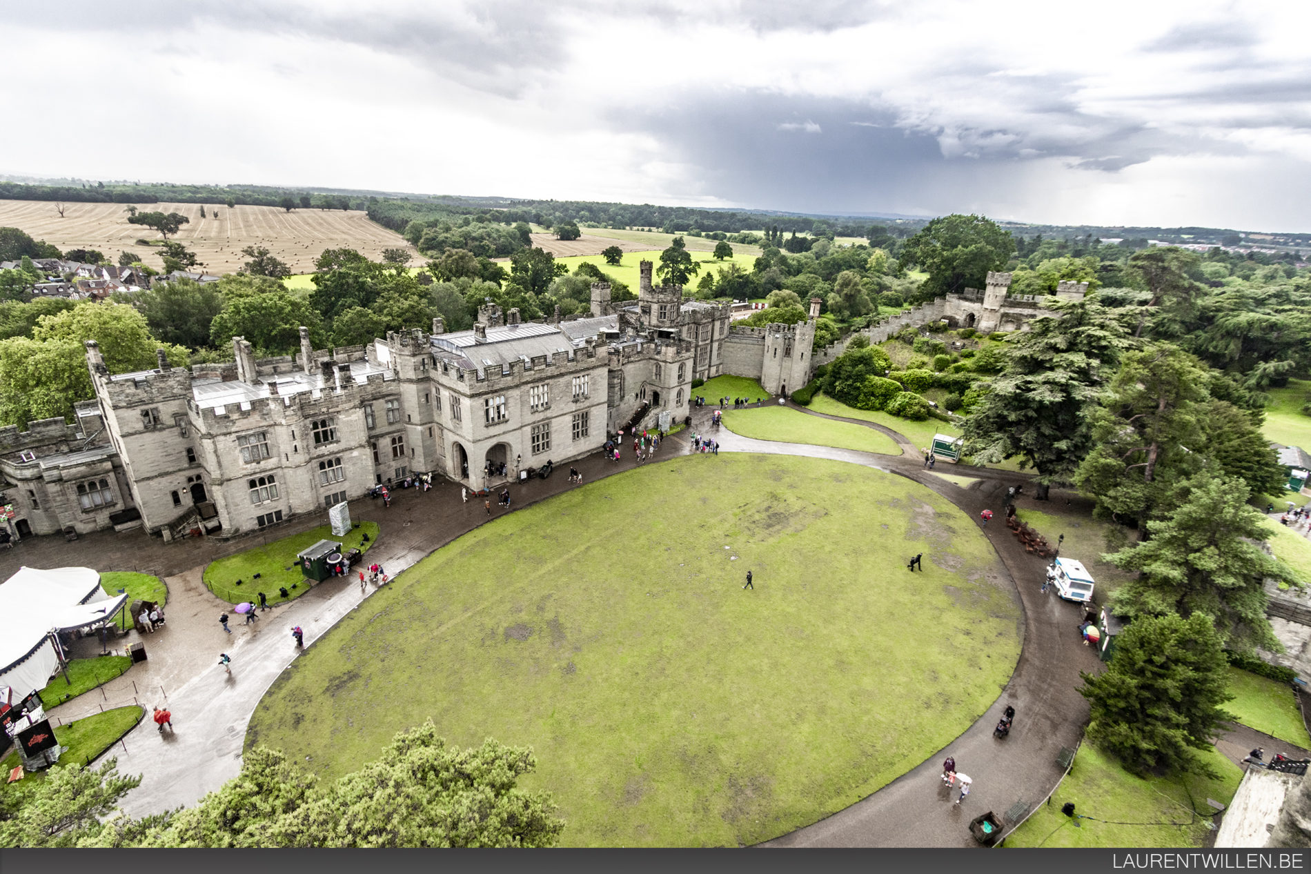 Visite du chateau de Warwick
