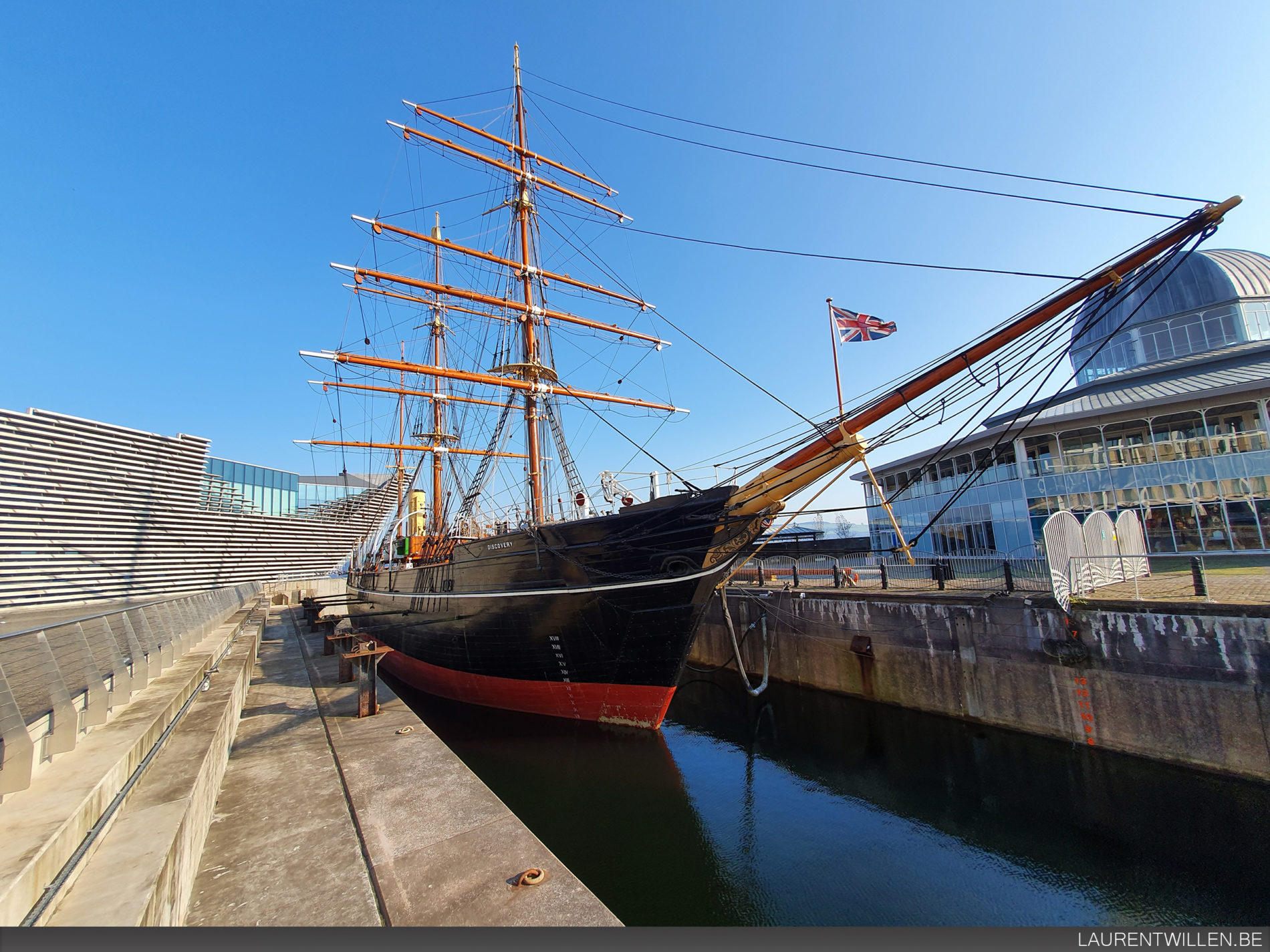 RRS Discovery : visite du bateau / musée et photos
