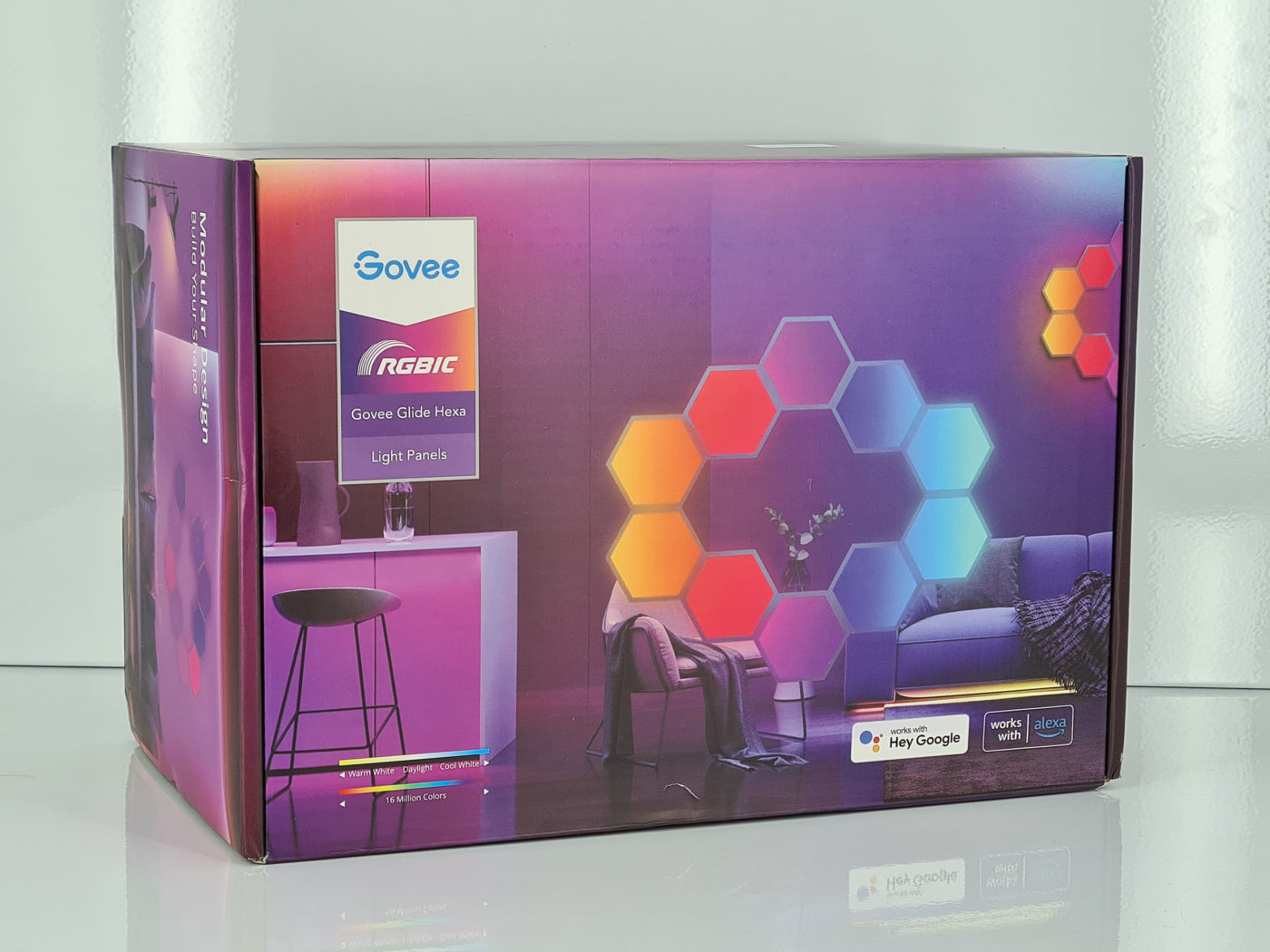 Govee Hexa Light : customizable LED panels in honeycomb (with promo code)