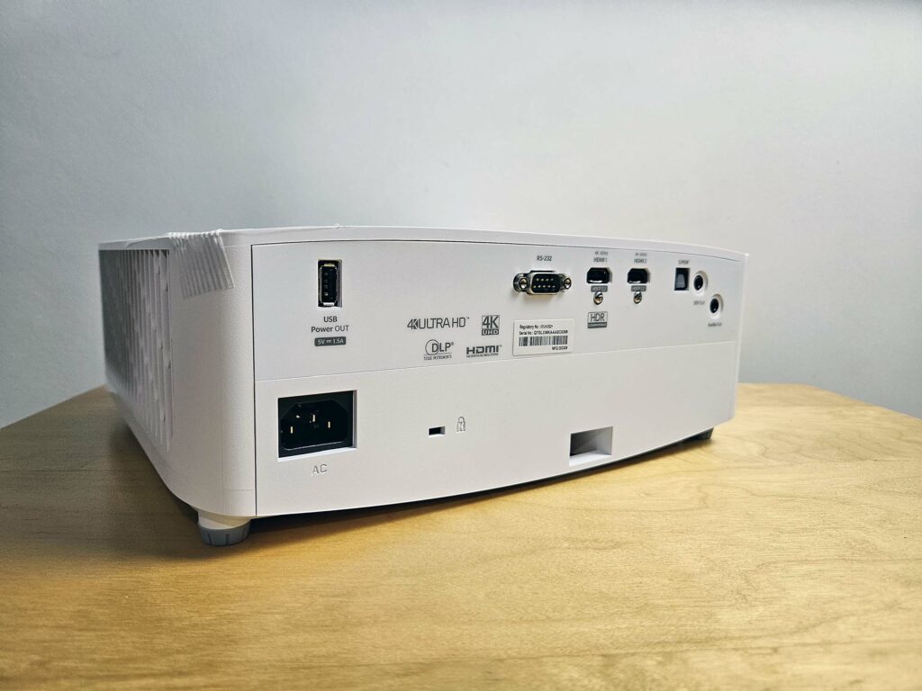 Optoma UHD38x 4k projector: test / review