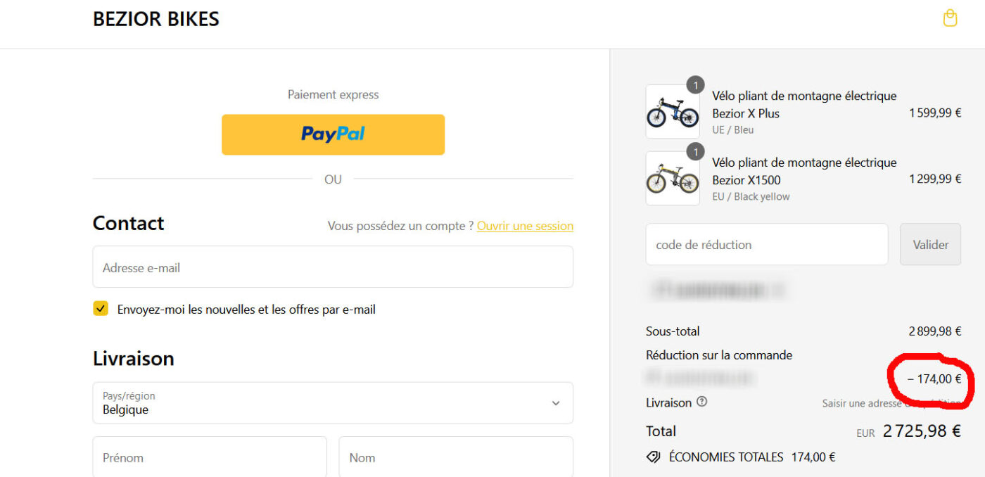 Code Réduction Velo Electrique – OAPHT