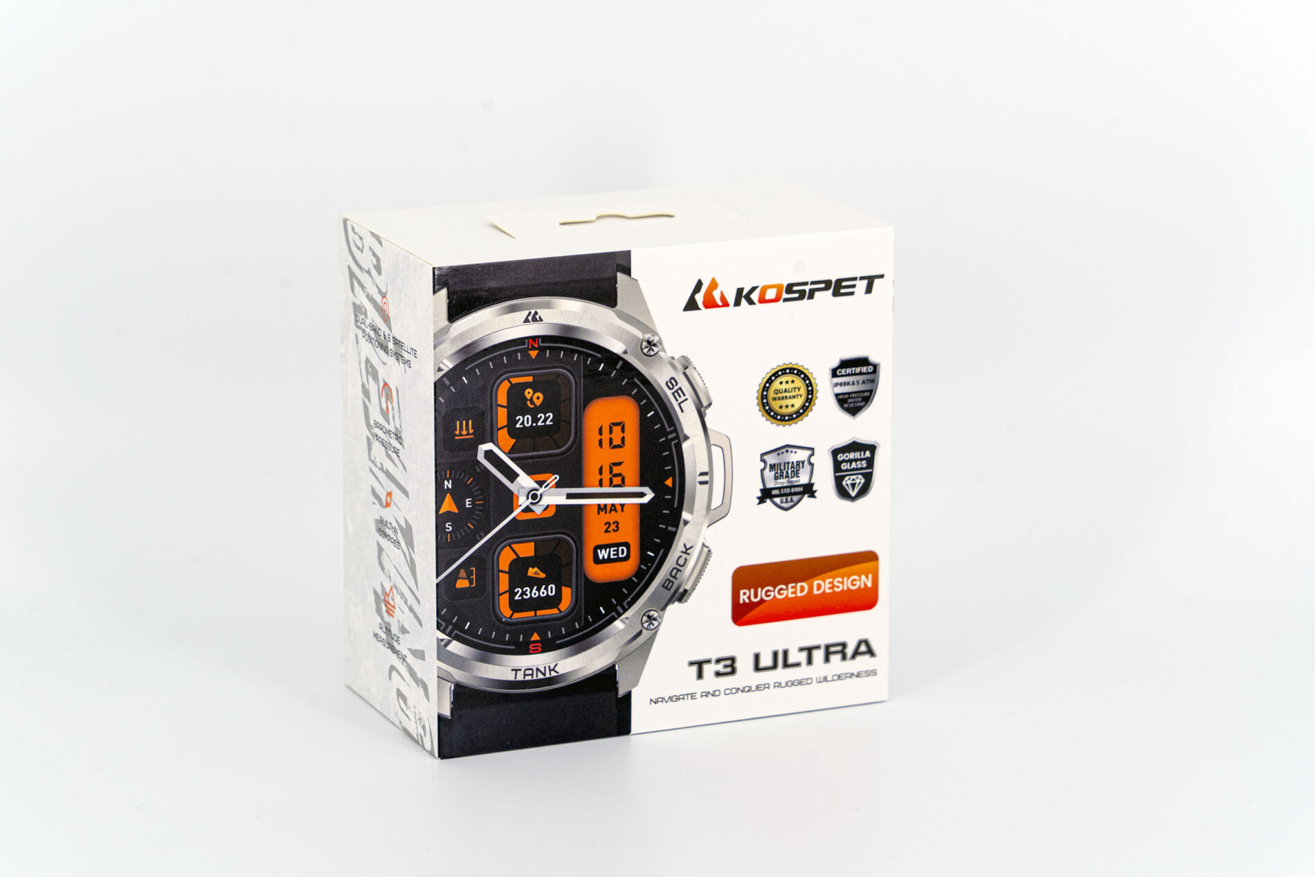 Kospet T3 Ultra test and review / smartwatch